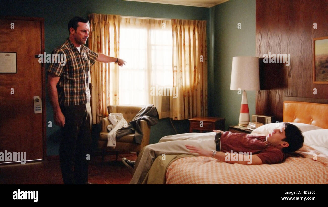 MAD MEN, (from left): Jon Hamm, Carter Jenkins, 'The Milk and Honey ...