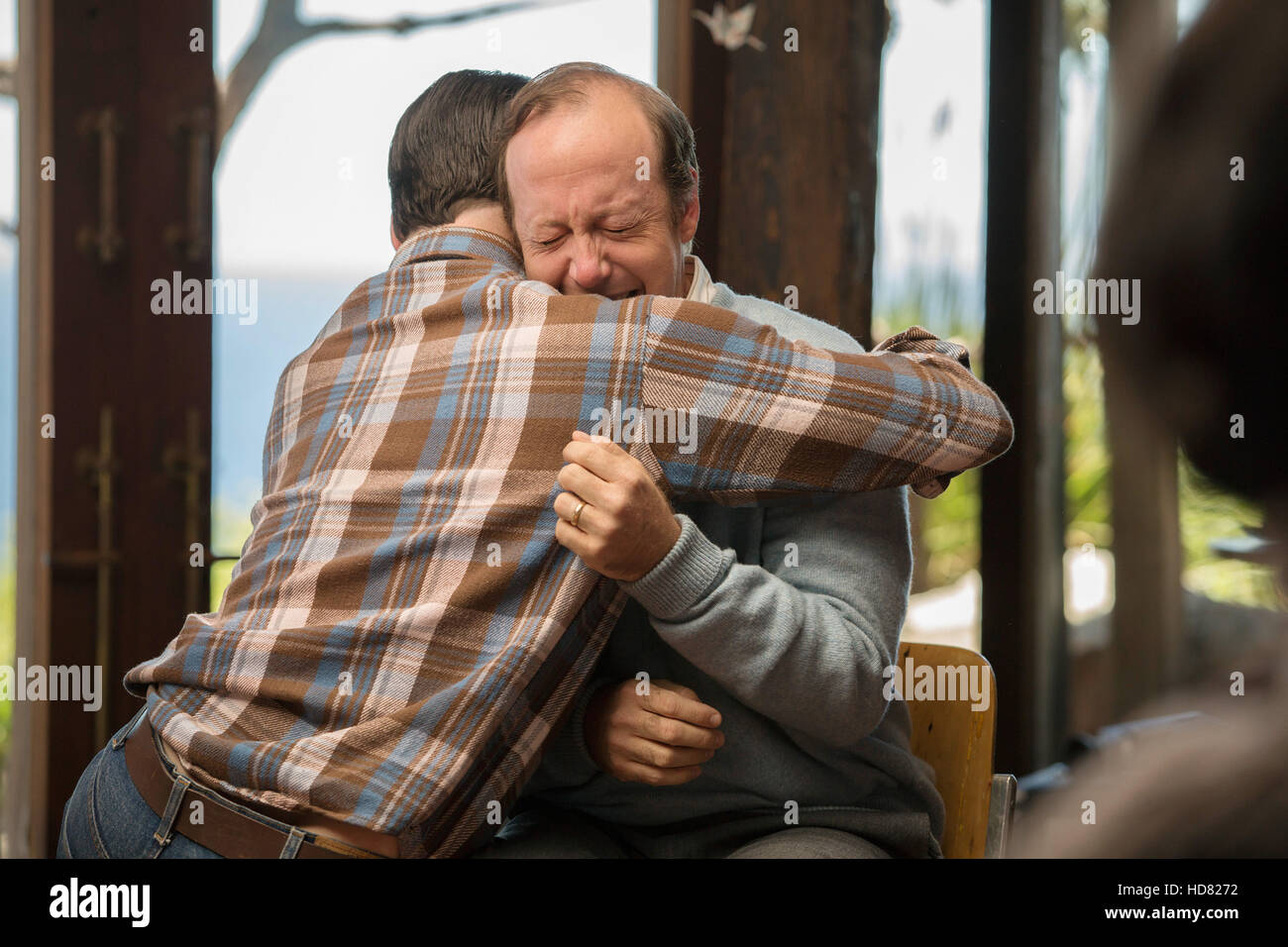 MAD MEN, (from left): Jon Hamm (back to camera), Evan Arnold, 'Person ...