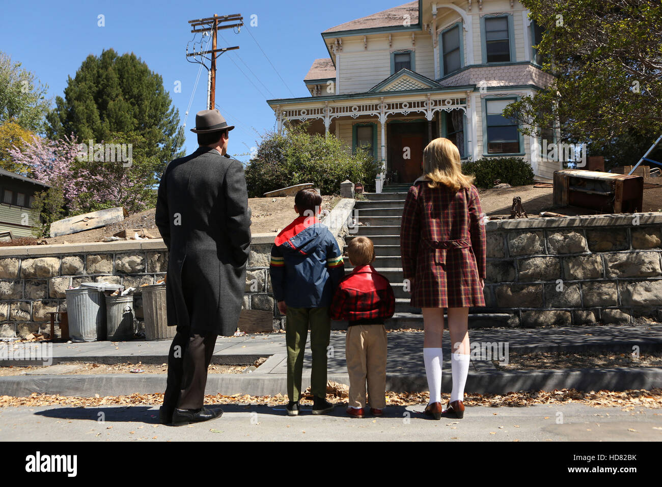 MAD MEN, (from left, backs to camera): Jon Hamm, Mason Vale Cotton ...