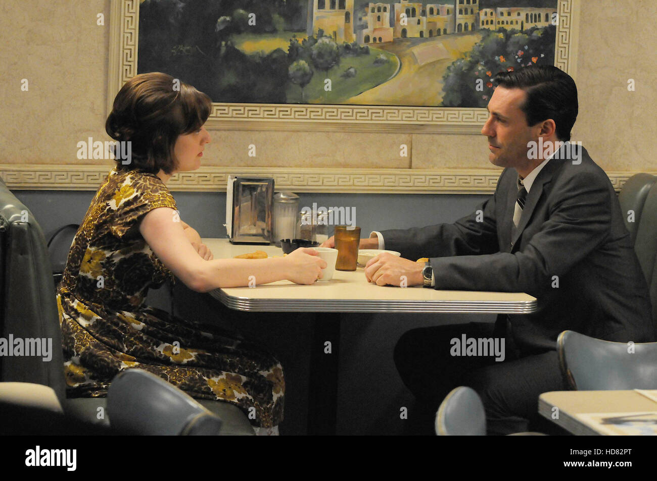 MAD MEN, (from left): Elisabeth Moss, Jon Hamm, 'The Suitcase', (Season ...