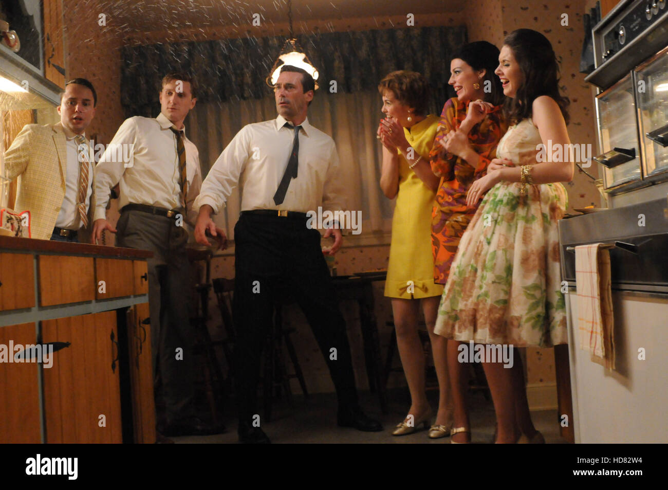 MAD MEN, (from left): Vincent Kartheiser, Aaron Staton, Jon Hamm ...