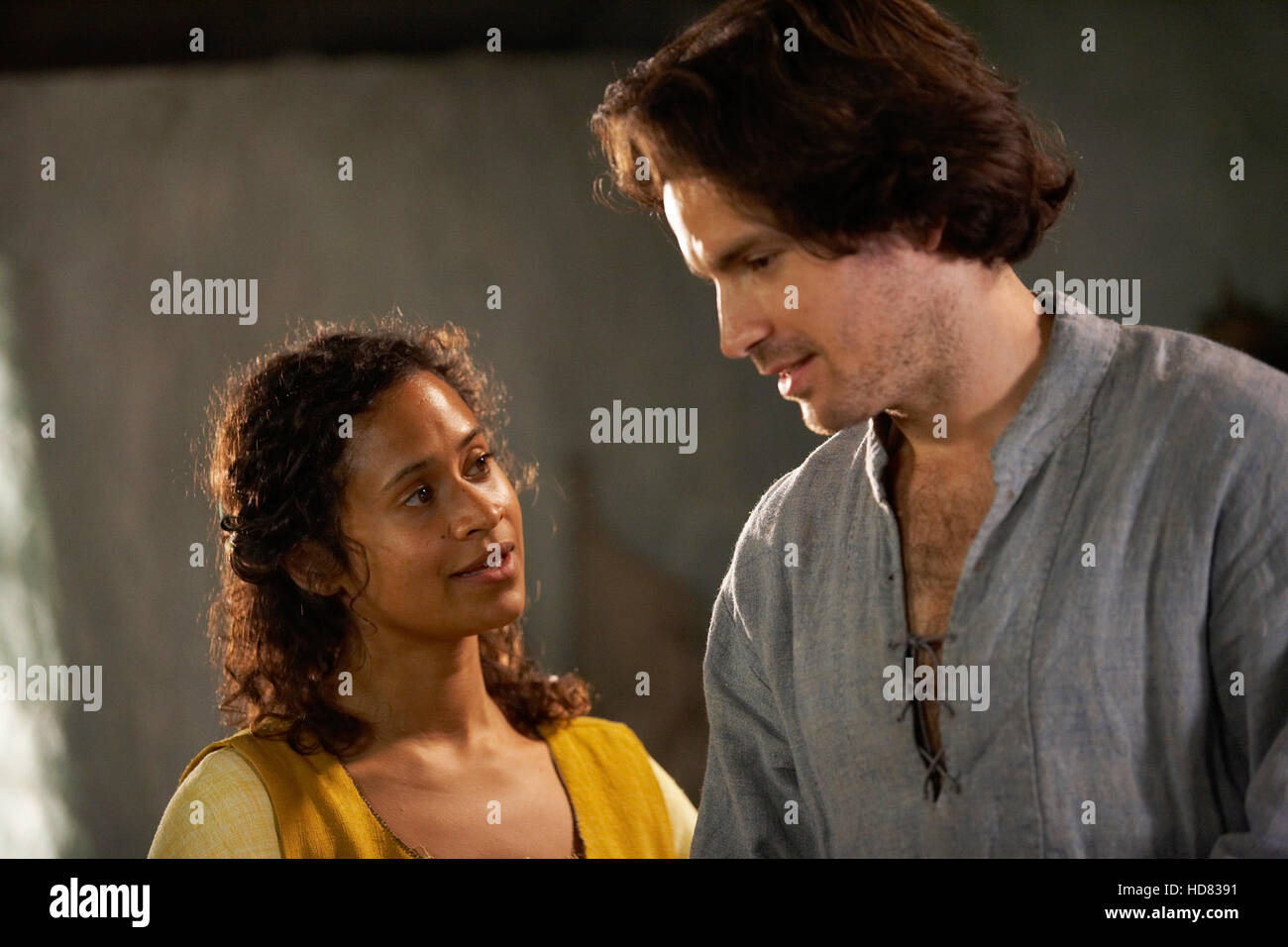 MERLIN, (from left): Angel Coulby, Santiago Cabrera, 'Lancelot ...