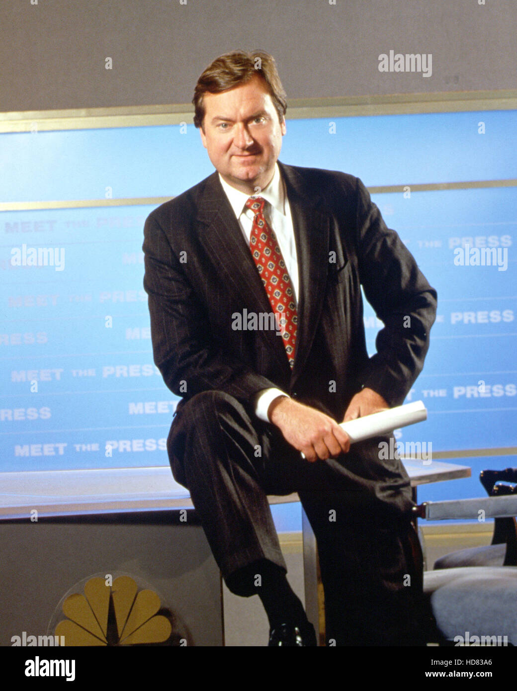 MEET THE PRESS, Tim Russert (1995), 1947-. (c)NBC/courtesy Everett ...