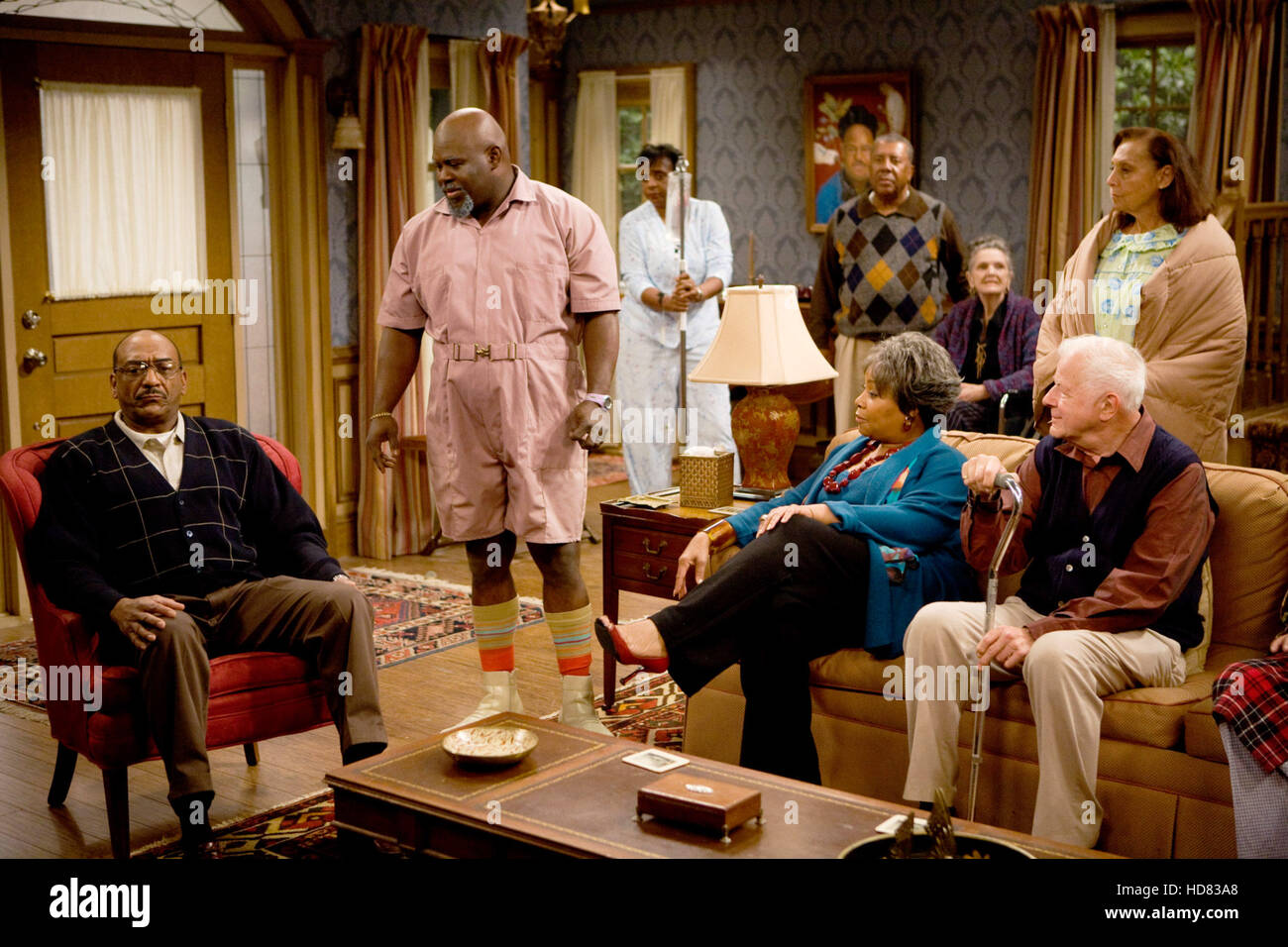 MEET THE BROWNS, (aka TYLER PERRY'S MEET THE BROWNS), front, from left ...