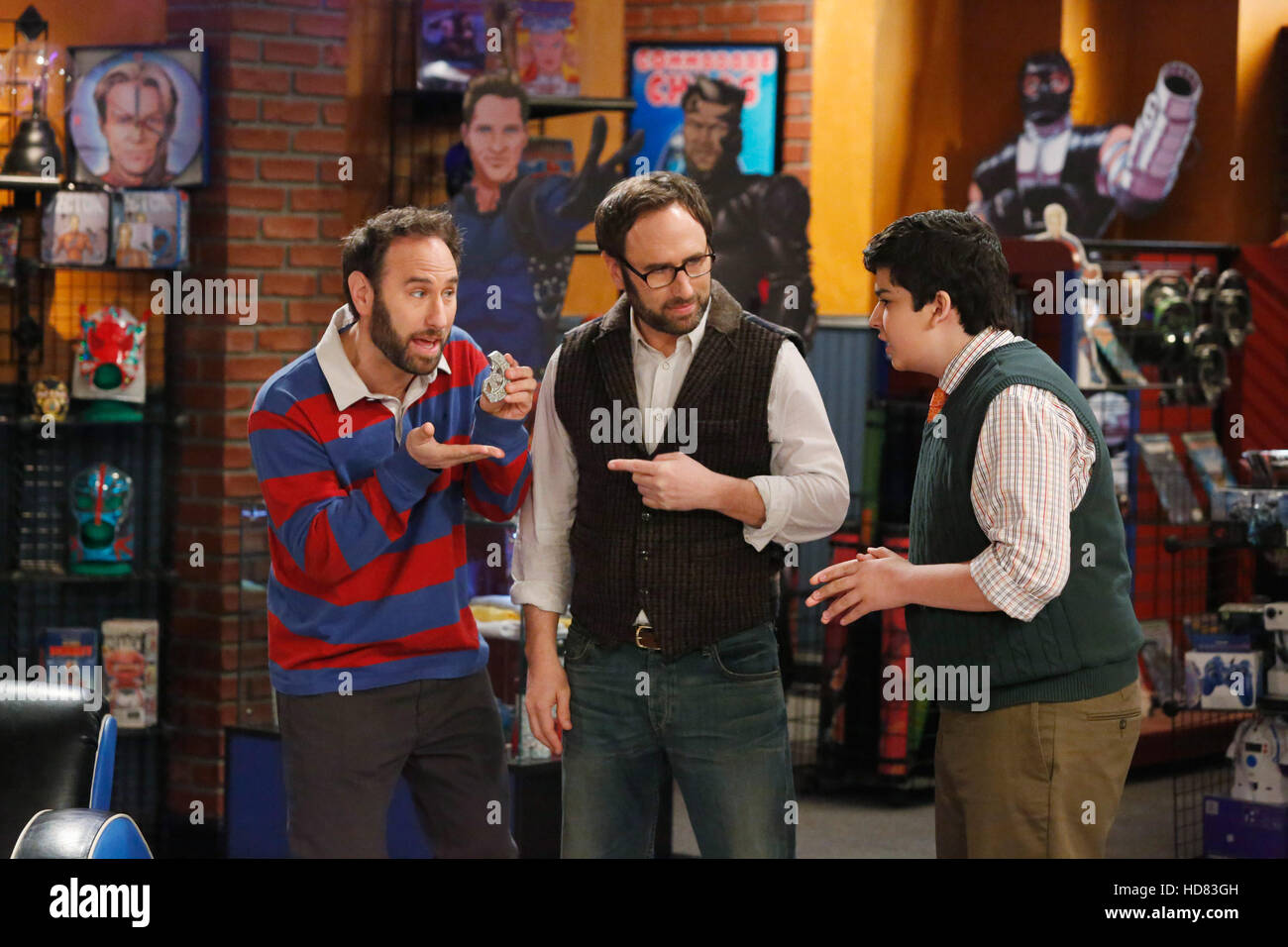 MIGHTY MED, (from left): Randy Sklar, Jason Sklar, Devan Leos, 'There's ...