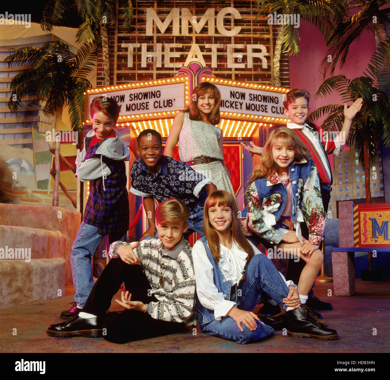 THE ALL NEW MICKEY MOUSE CLUB (aka MMC), (clockwise from upper center ...