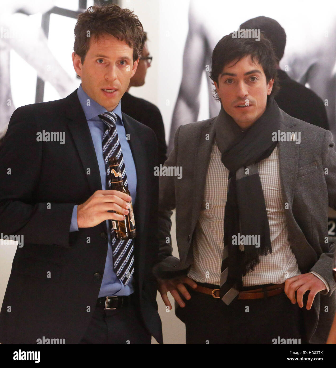 THE MINDY PROJECT, l-r: Glenn Howerton, Ben Feldman in 'Weiner Night ...