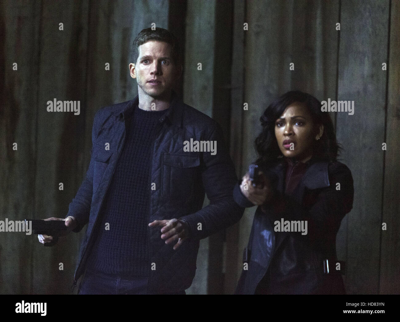 MINORITY REPORT, (from left): Stark Sands, Meagan Good, 'Fiddler's Neck ...