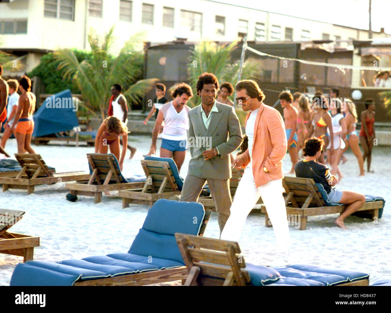 MIAMI VICE, Philip Michael Thomas, Don Johnson, Season 1. 1984-1989. (c ...