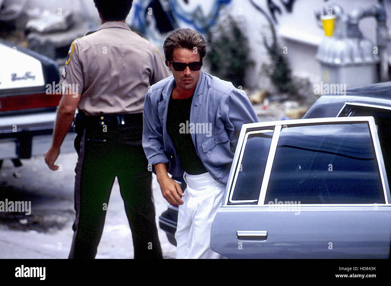 MIAMI VICE, Don Johnson, 1984-1989. (c) Ray Fairall/ Courtesy: Everett ...