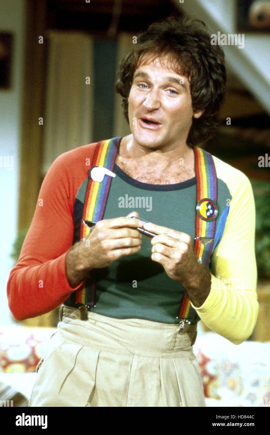 Mork And Mindy Robin Williams 1978 82 © Paramount Television Courtesy Everett Collection