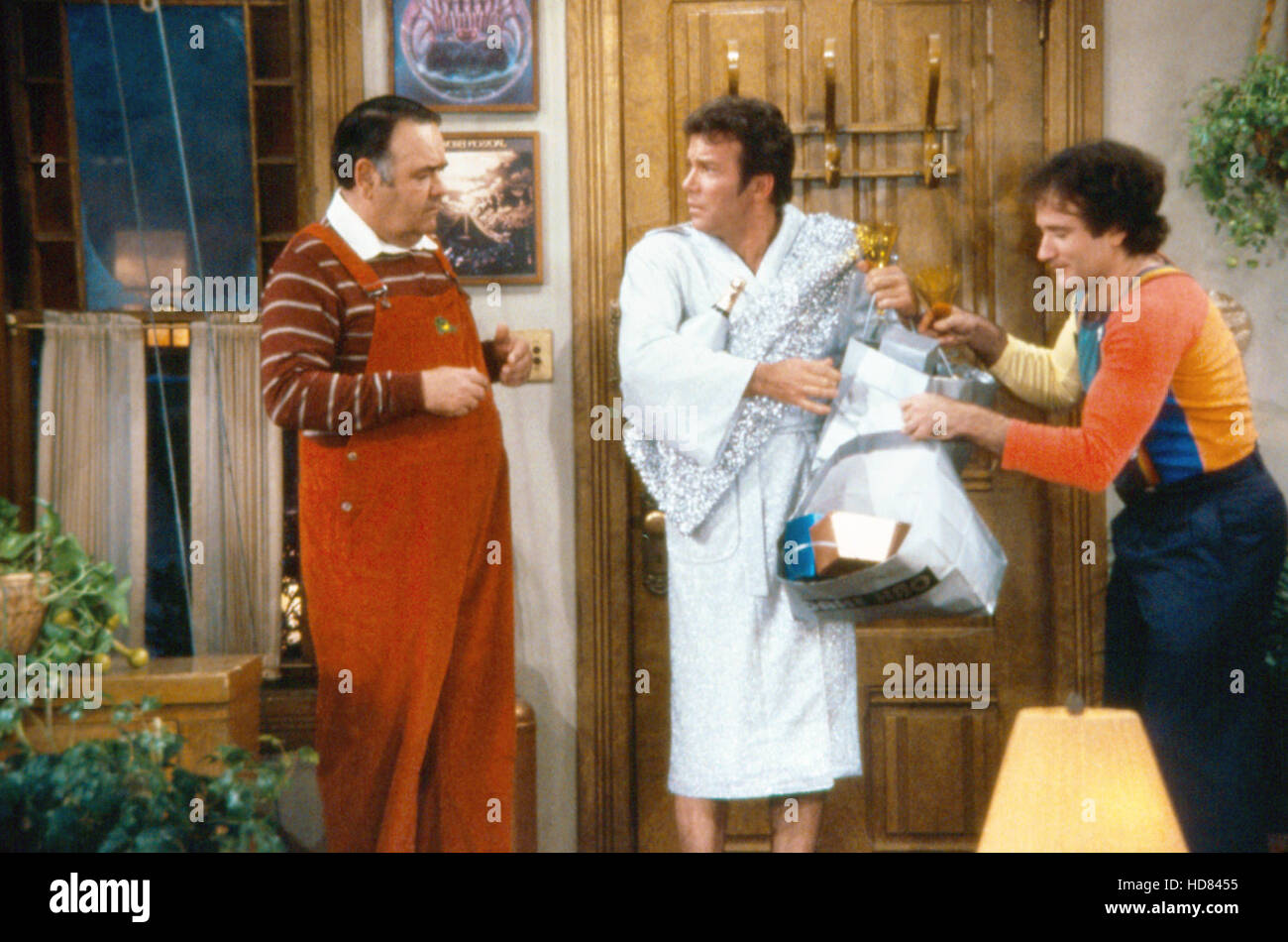 MORK & MINDY, Jonathan Winters, William Shatner, Robin Williams, 'Mork ...
