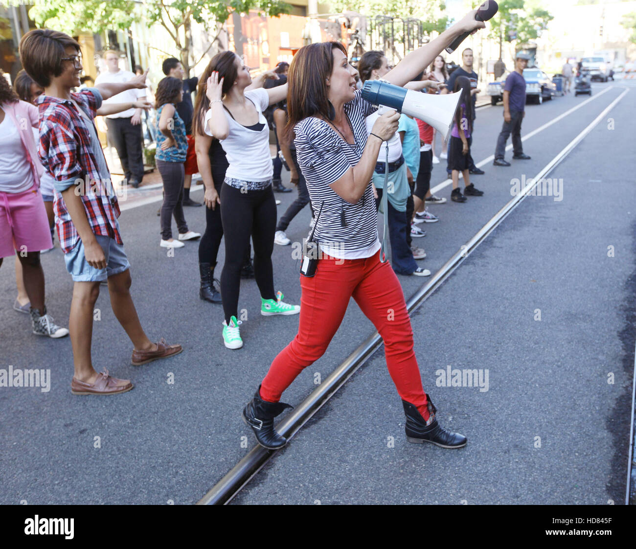 MOBBED, foreground: Tabitha D'umo in 'You're Fired' (Season 1, Episode ...