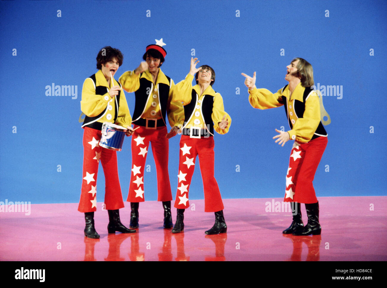 THE MONKEES, Mickey Dolenz, Michael Nesmith, Davy Jones, Peter Tork ...