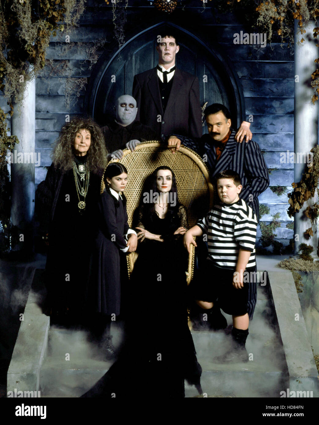 THE NEW ADDAMS FAMILY, (clockwise from top): John DeSantis, Glenn ...