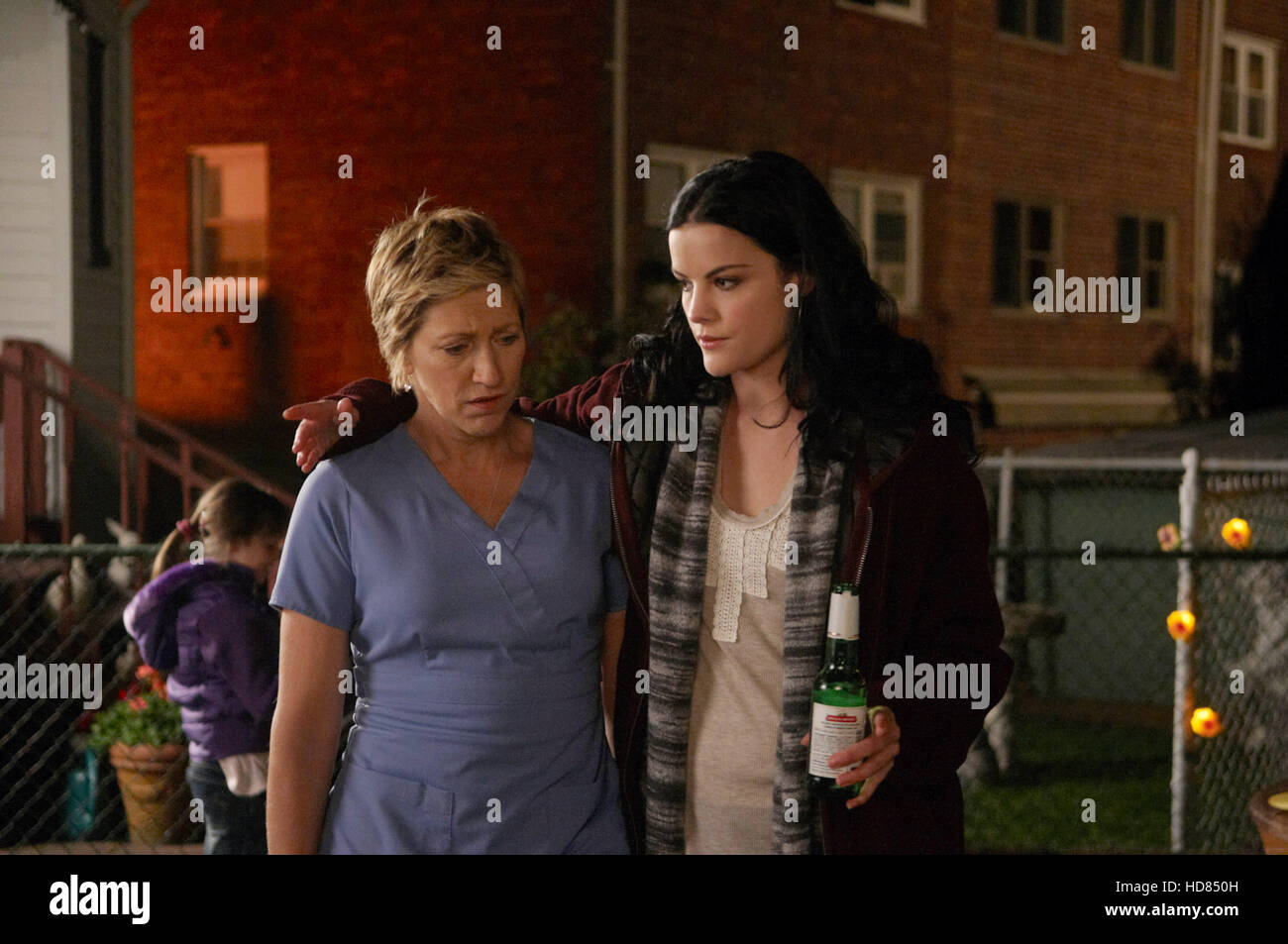 NURSE JACKIE, (from left): Edie Falco, Jaimie Alexander, 'Mitten ...