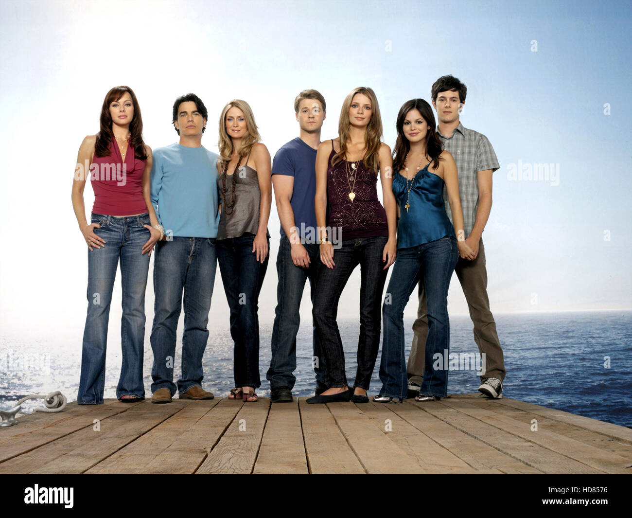 THE O.C., Melinda Clarke, Peter Gallagher, Kelly Rowan, Benjamin ...