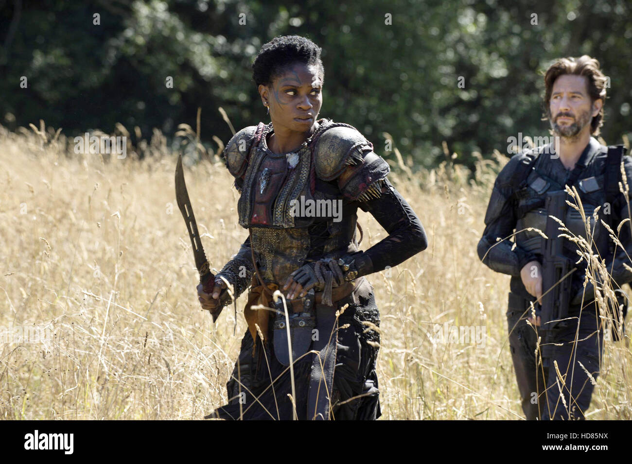 THE 100, l-r: Adina Porter, Henry Ian Cusick in 'Wanheda: Part Two ...