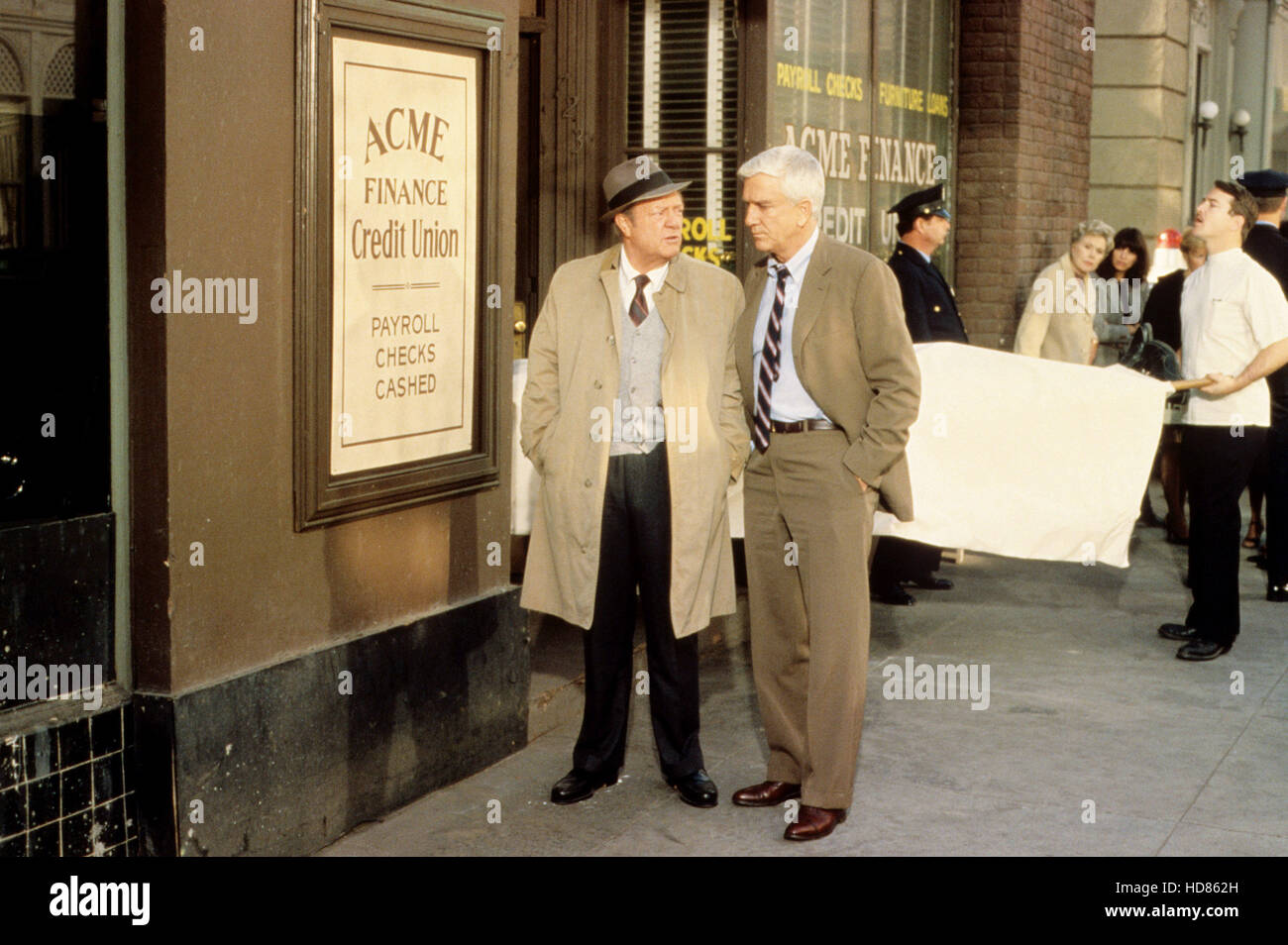POLICE SQUAD, Alan North, Leslie Nielsen, 1982. © Paramount Television ...