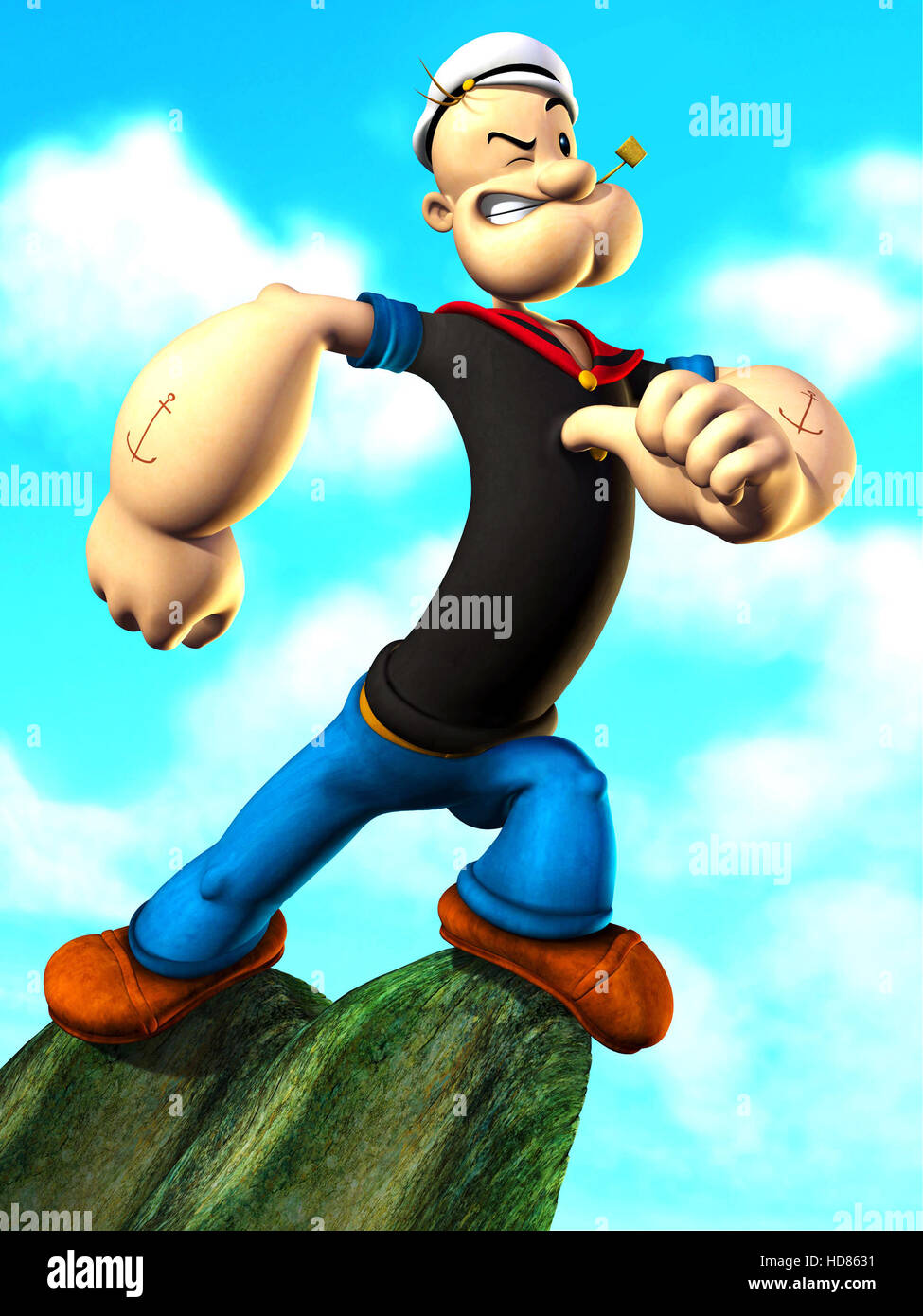 Popeye animation High Resolution Stock Photography and Images - Alamy
