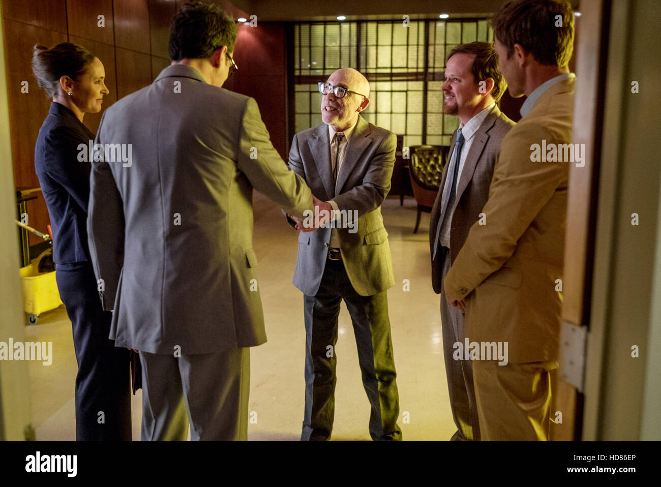 PREACHER, standing center: Jackie Earle Haley in 'Monster Swamp ...