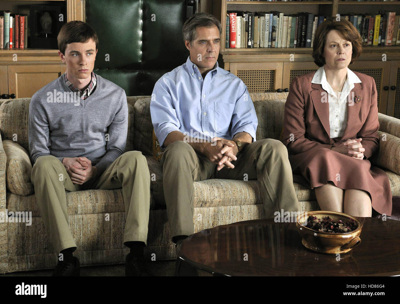 PRAYERS FOR BOBBY, (from left): Ryan Kelley, Henry Czerny, Sigourney ...