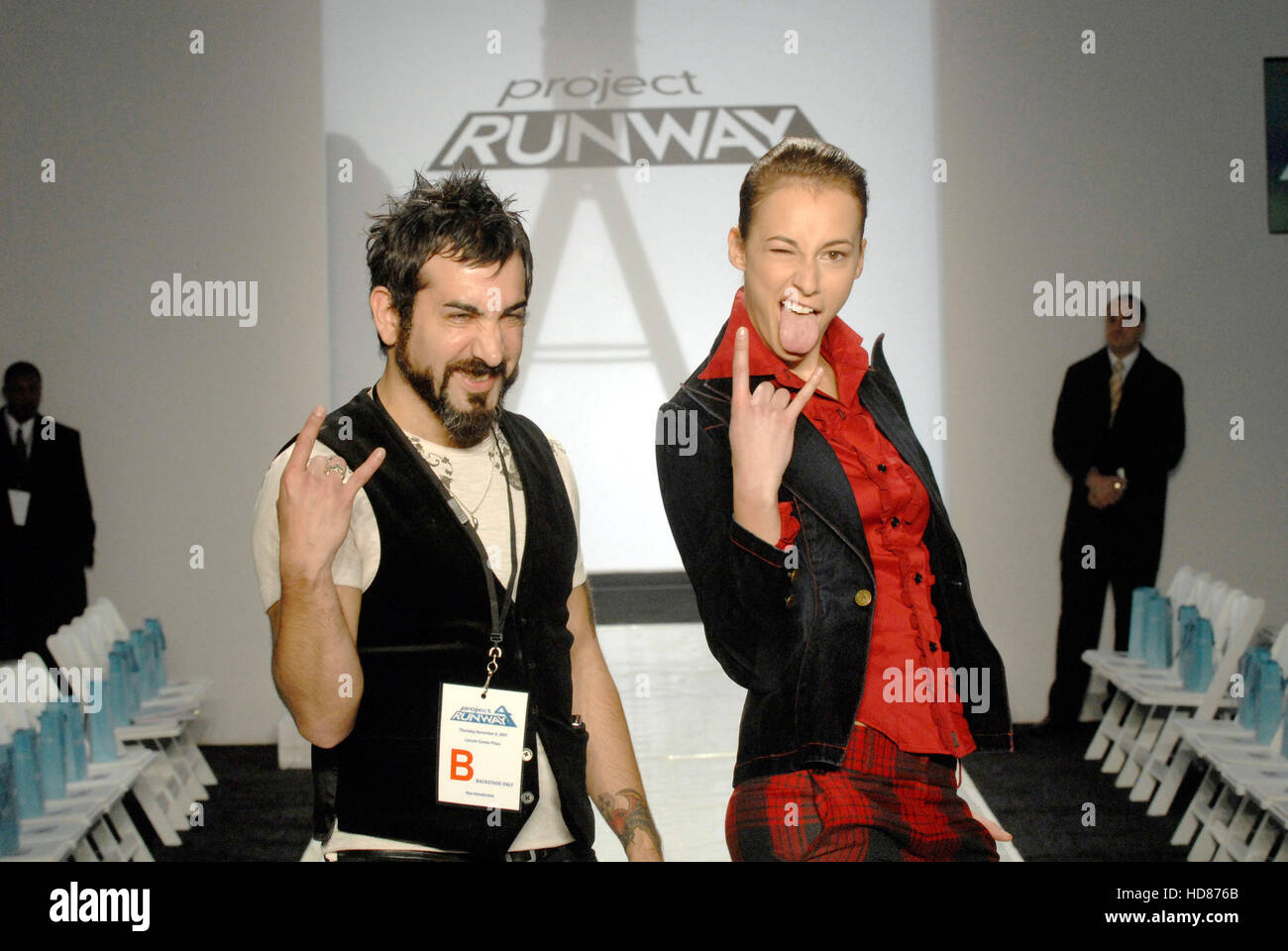PROJECT RUNWAY, contestant Kevin, model Clarissa, 'Sew Us What You Got ...