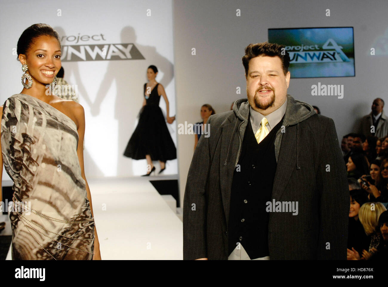 PROJECT RUNWAY, model Marsha, contestant Chris, 'Sew Us What You Got ...