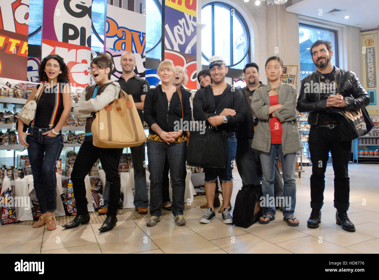 PROJECT RUNWAY, contestants Jillian, Christian, Rami, Kathleen (aka ...