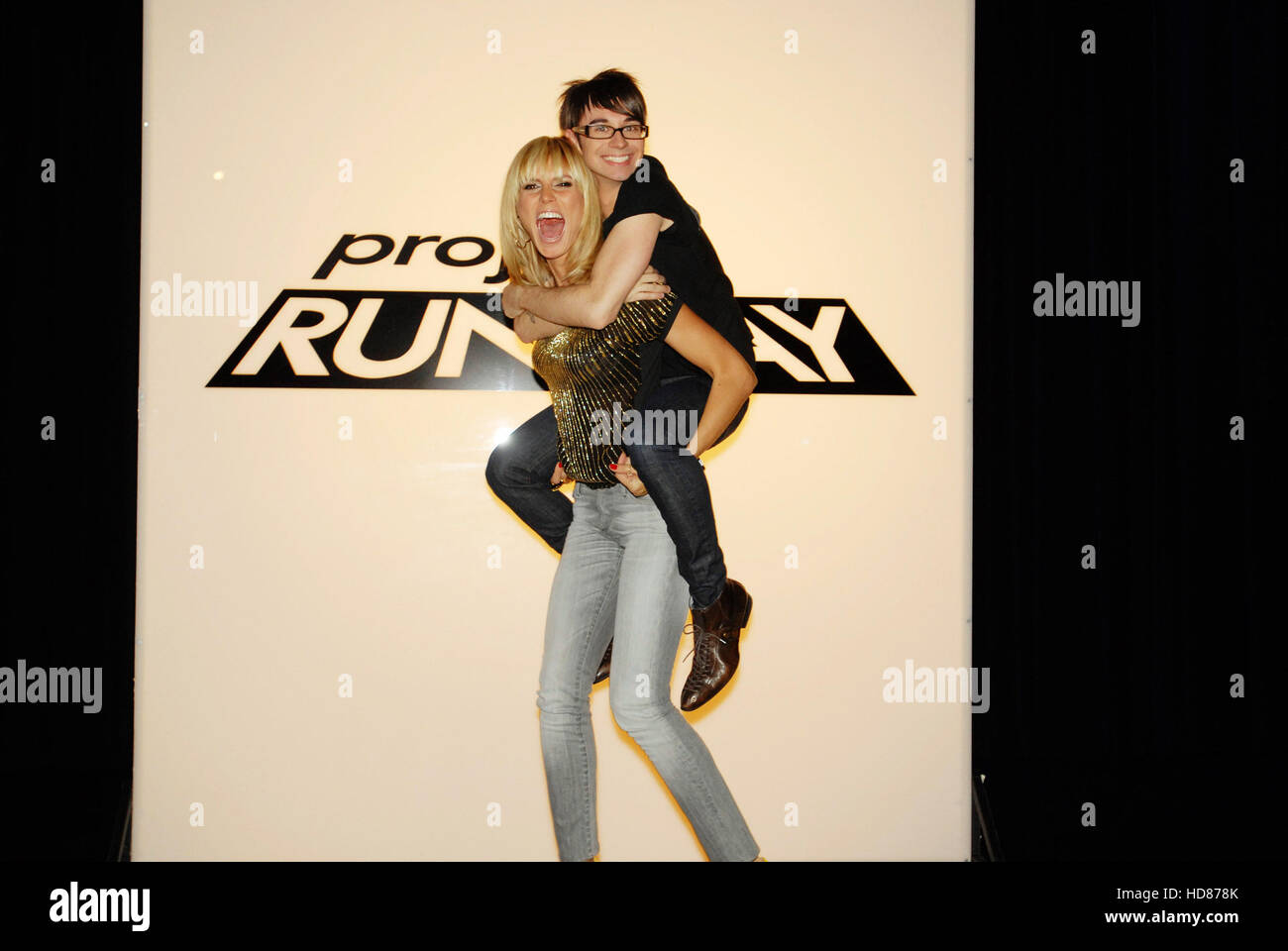 PROJECT RUNWAY, Heidi Klum, winning designer Christian Siriano, 'Finale ...