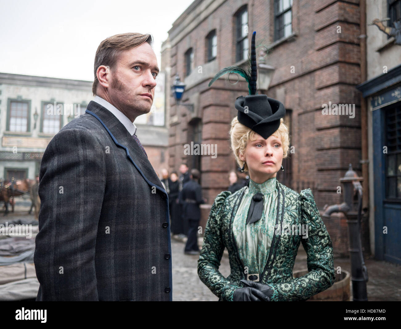 RIPPER STREET, (from left): Matthew MacFadyen, MyAnna Buring, (Season 3 ...