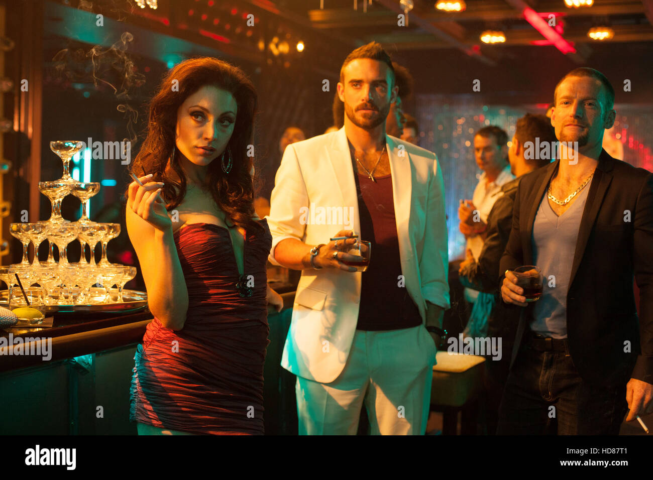 ROGUE, l-r: Leah Gibson, Joshua Sasse, 2013, ph: Joseph Lederer ...