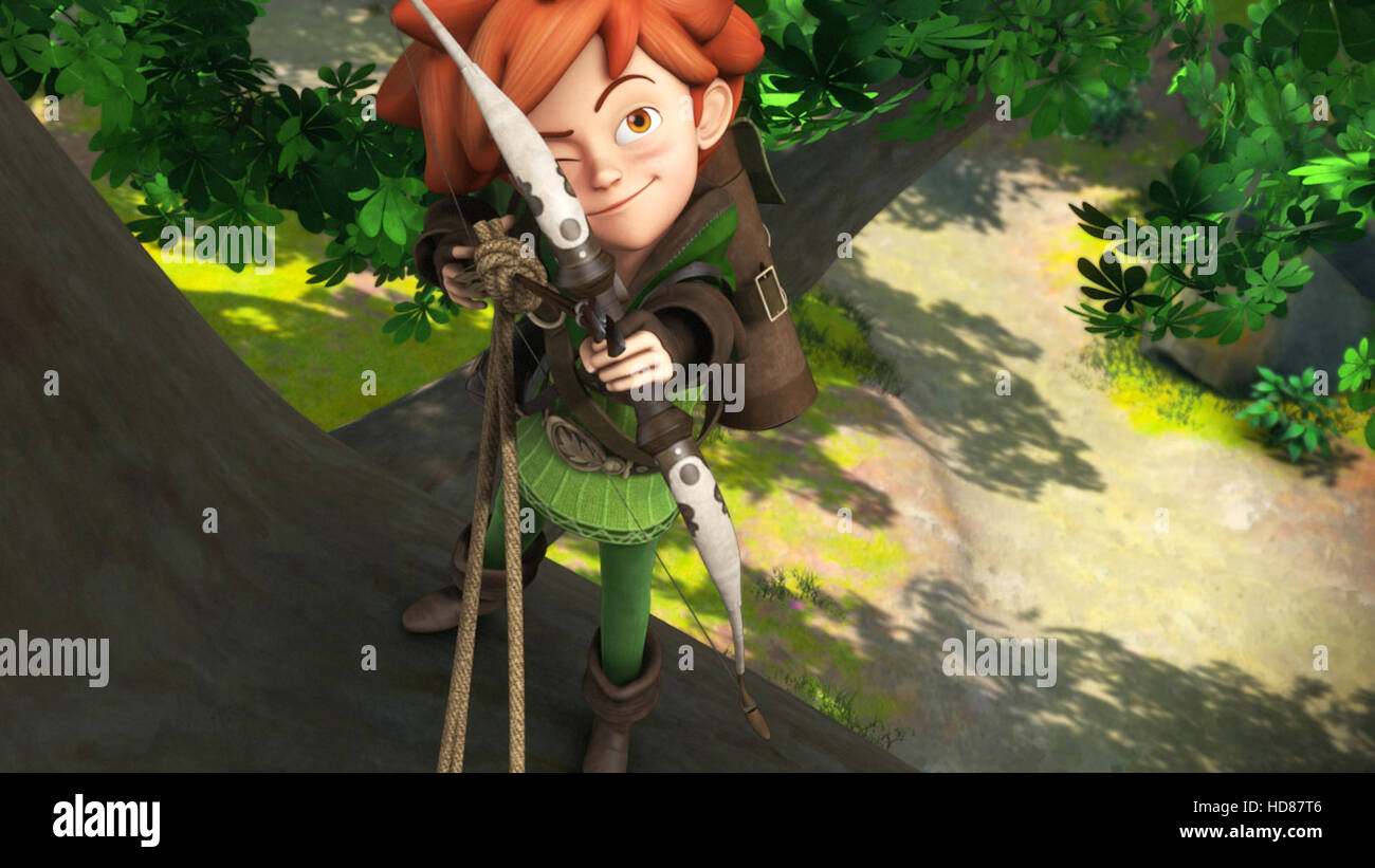 ROBIN HOOD: MISCHIEF IN SHERWOOD, Robin Hood, (Season 1, 2014). photo ...