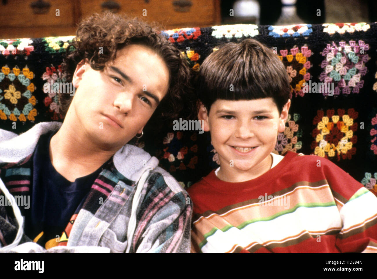 ROSEANNE, Johnny Galecki, Michael Fishman, 1988-97, ©Carsey-Werner ...