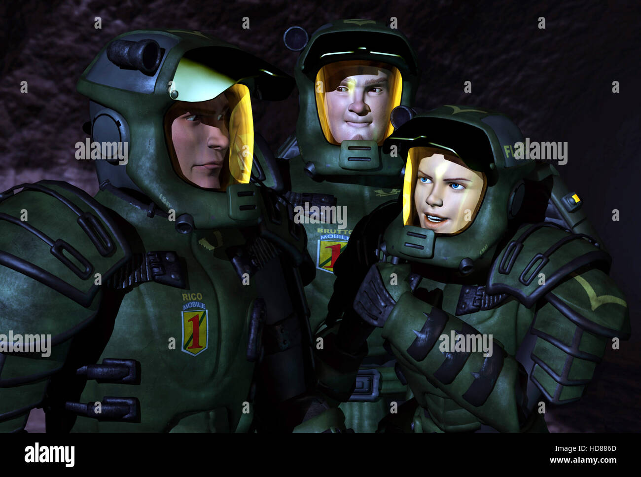 ROUGHNECKS: THE STARSHIP TROOPERS CHRONICLES, Johnny Rico, Sgt. Francis ...