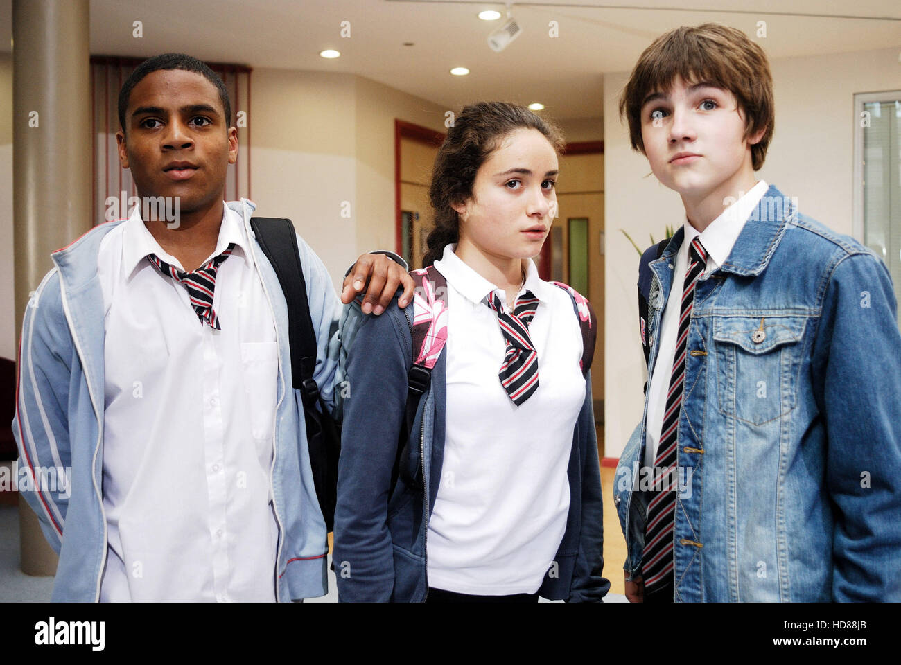 THE SARAH JANE ADVENTURES, Daniel Anthony, Yasmin Paige, Thomas Knight ...