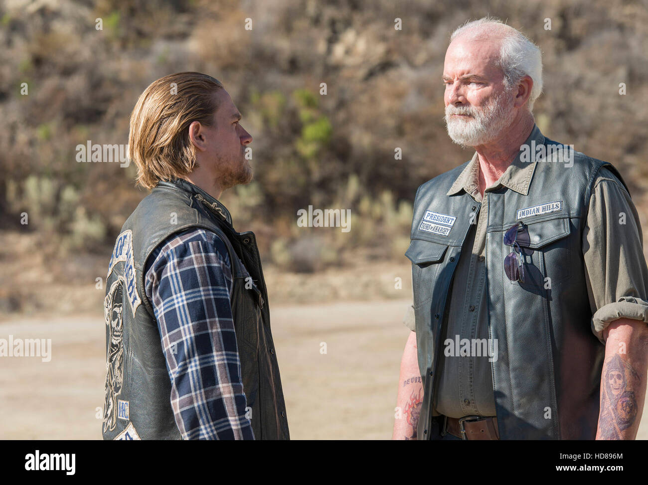 SONS OF ANARCHY, l-r: Charlie Hunnam, Michael Shamus Wiles in 'A ...