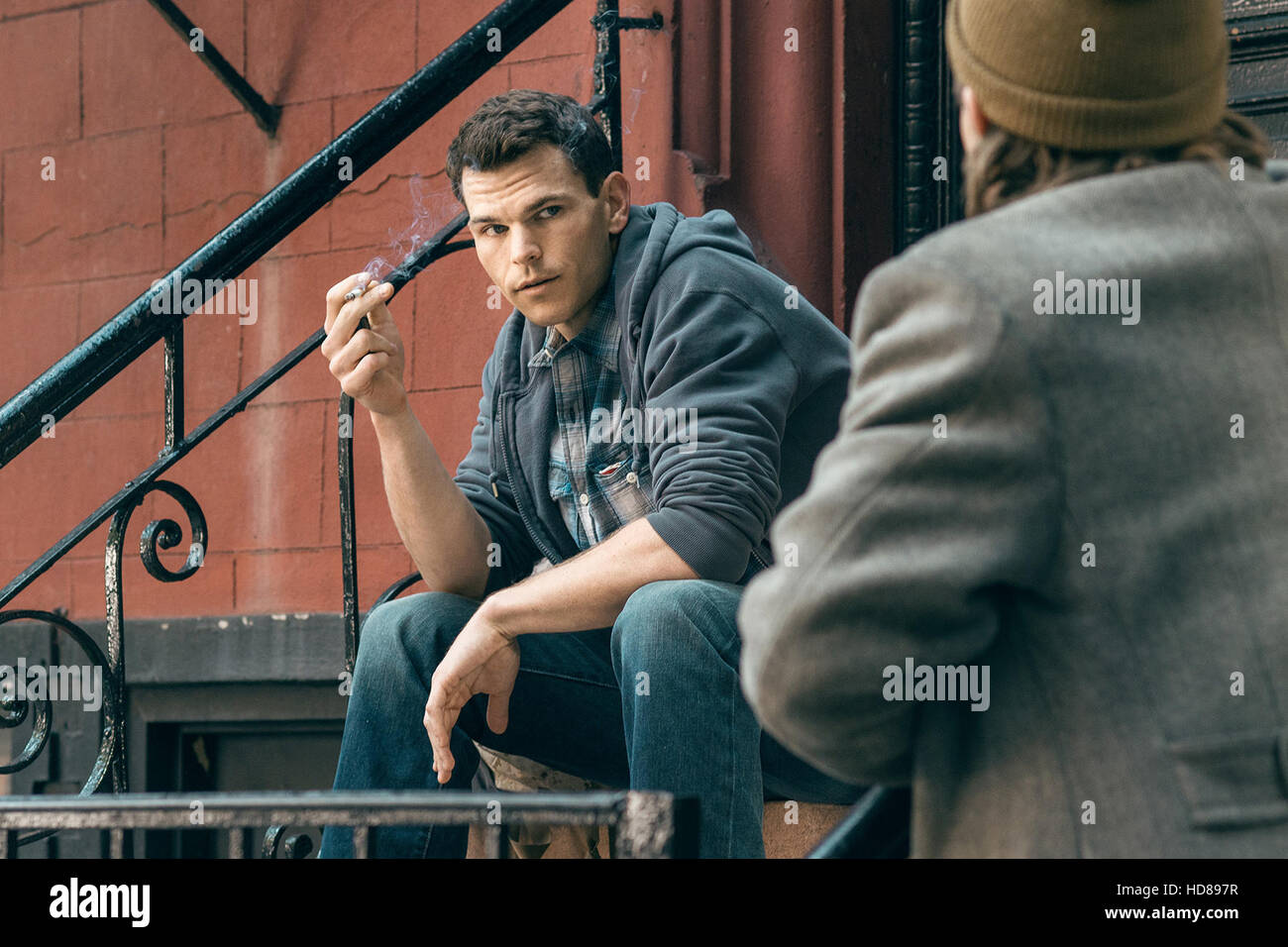 FLESH AND BONE, (from left): Josh Helman, Damon Herriman (back to ...
