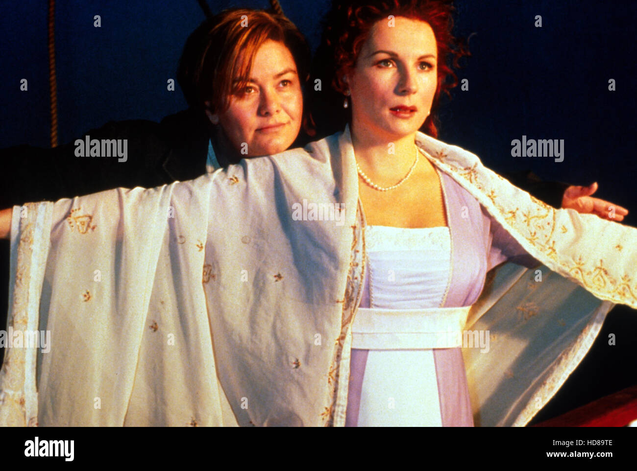 FRENCH AND SAUNDERS, Dawn French, Jennifer Saunders, 1987 Stock Photo ...
