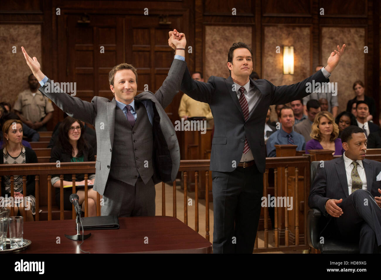 Franklin And Bash L R Breckin Meyer Mark Paul Gosselaar In Coffee And