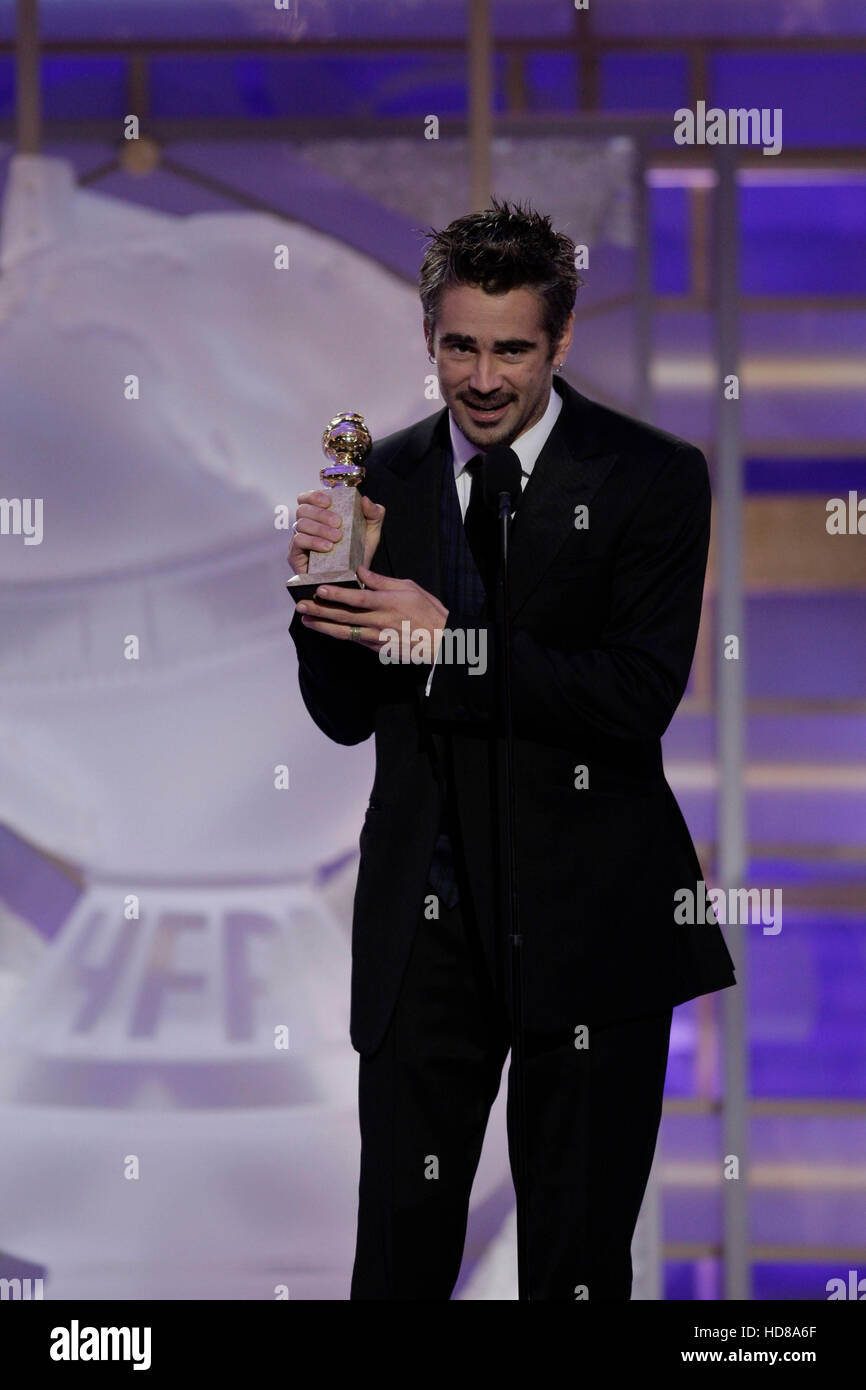 Colin Farrell, winner Best Actor in a Motion Picture Musical or Comedy ...