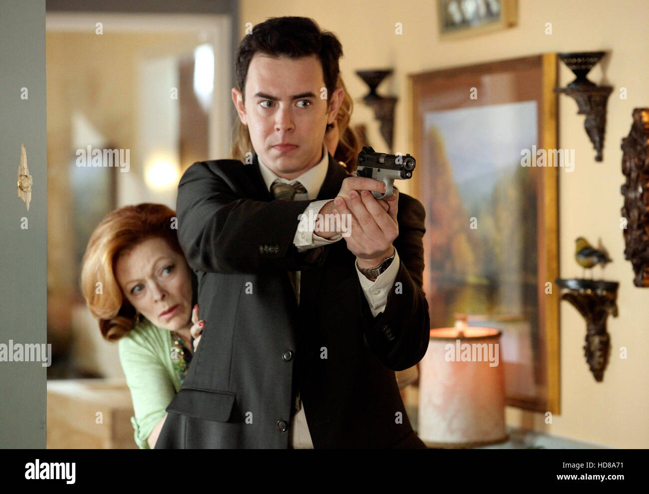 THE GOOD GUYS, (from left): Frances Fisher, Colin Hanks, Jenny Wade ...