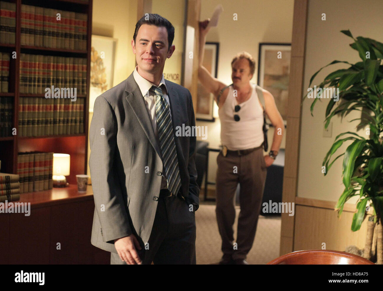 THE GOOD GUYS, (from left): Colin Hanks, Bradley Whitford, 'Hunches ...