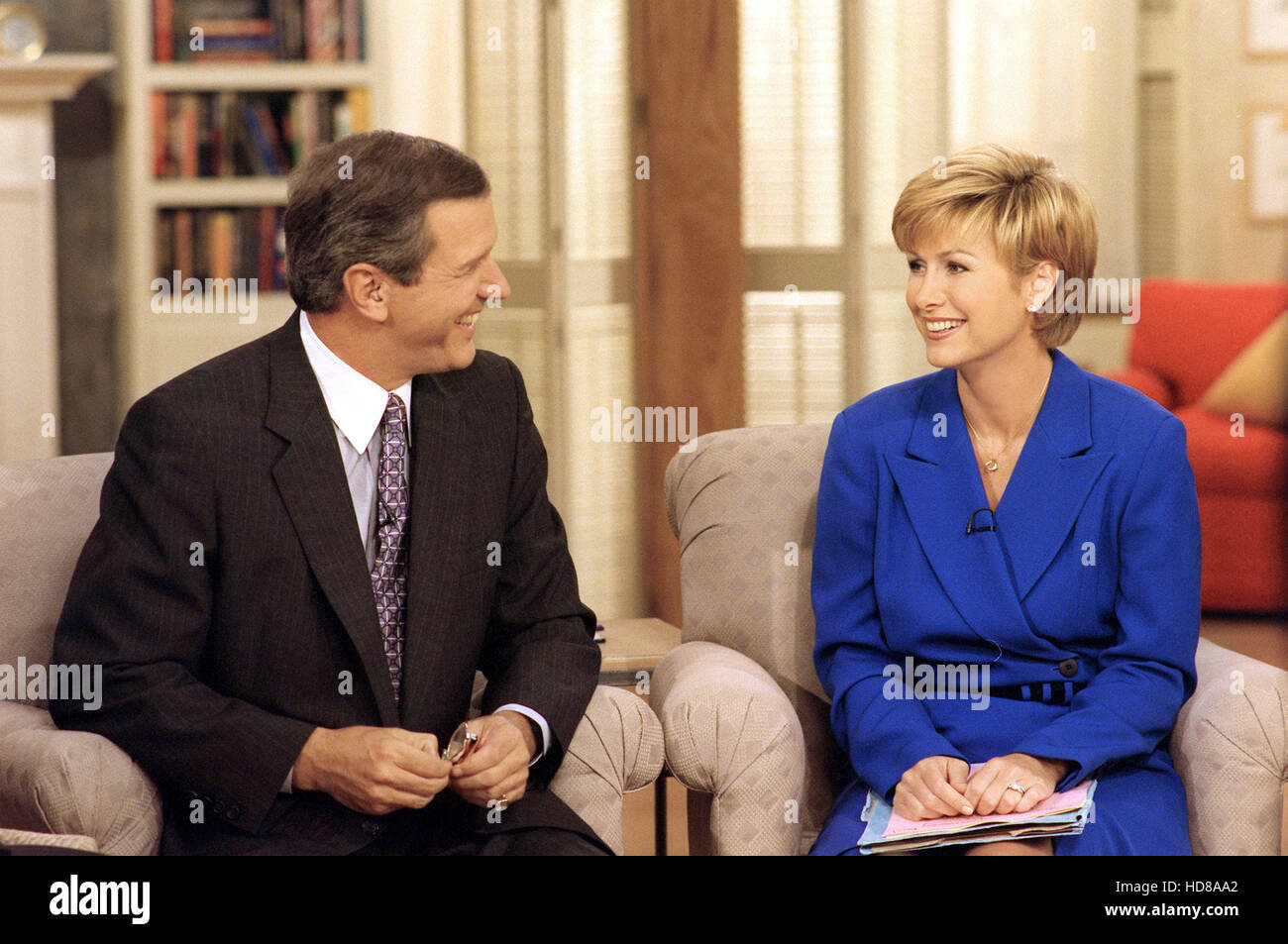 GOOD MORNING, AMERICA, Charles Gibson, Lisa McRee, (1998), 1975-present ...