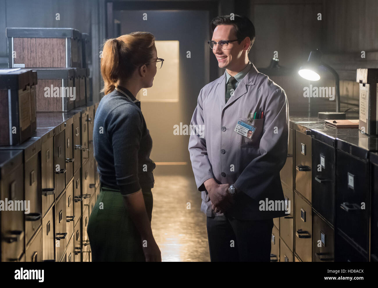 GOTHAM, l-r: Chelsea Spack, Cory Michael Smith in 'What the Little Bird ...