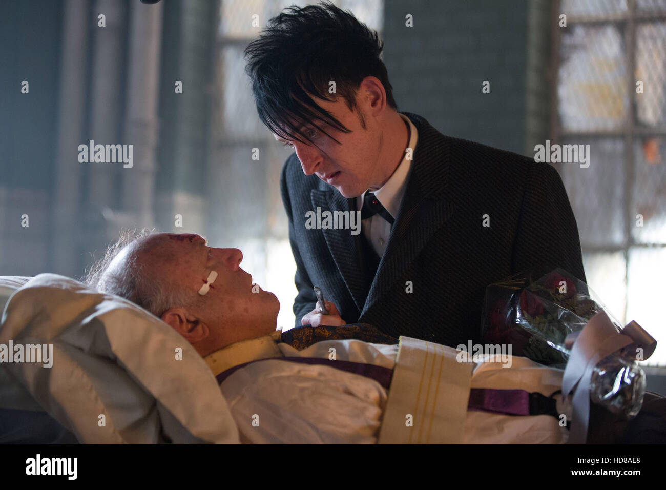 GOTHAM, (from left): John Doman, Robin Lord Taylor, 'All Happy Families ...