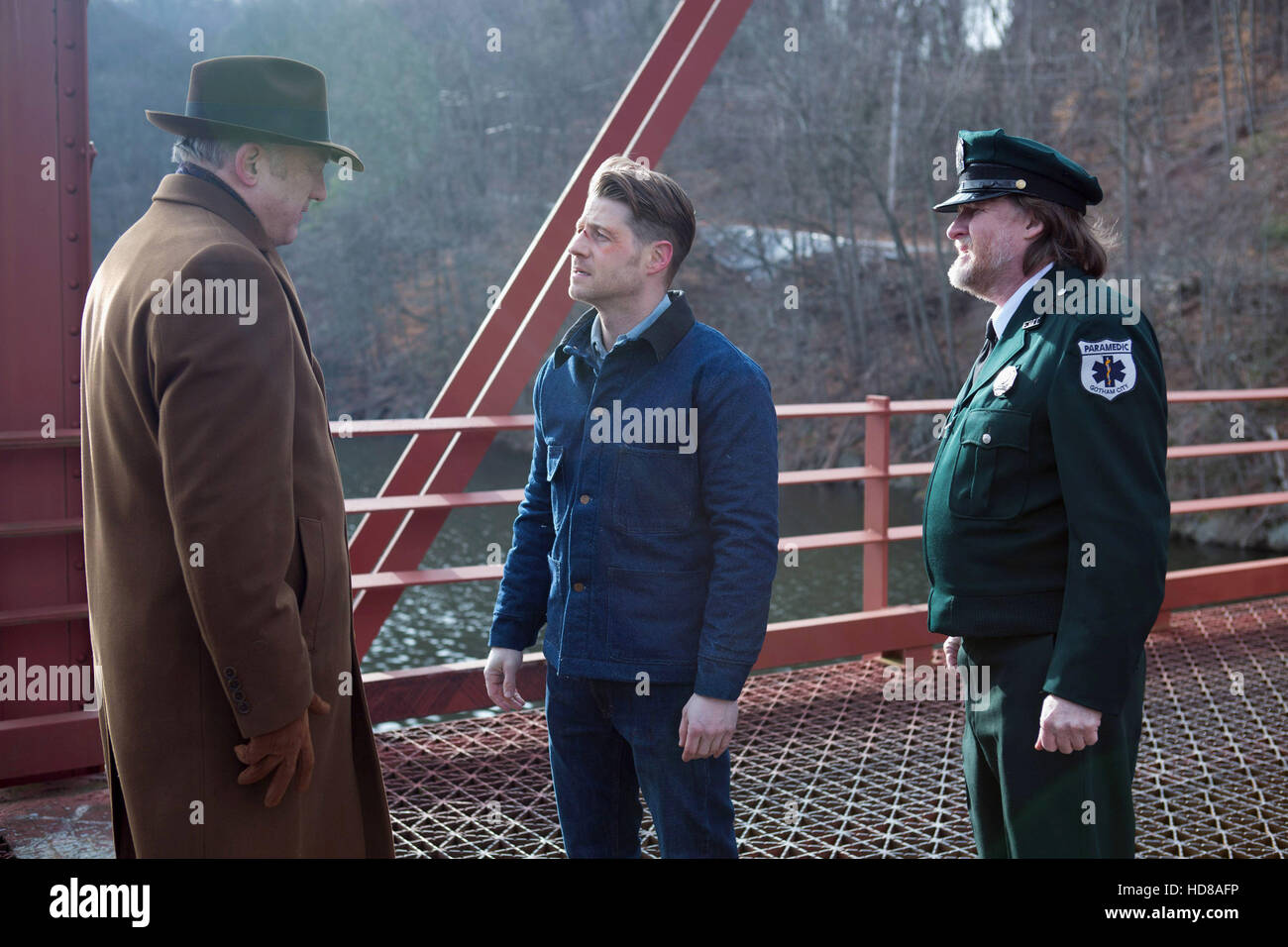 GOTHAM, l-r: John Doman, Ben McKenzie, Donal Logue in 'Wrath of the ...