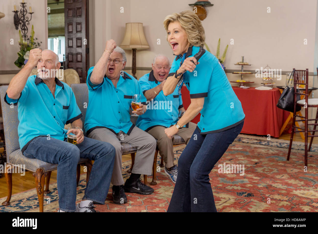 GRACE AND FRANKIE, Casey Sander (left), Jane Fonda (right), 'The Test ...
