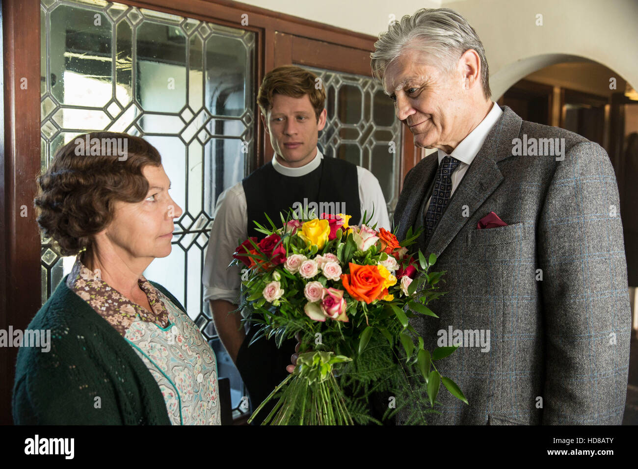 GRANTCHESTER, l-r: Tessa Peake Jones, James Norton, Nick Brimble ...