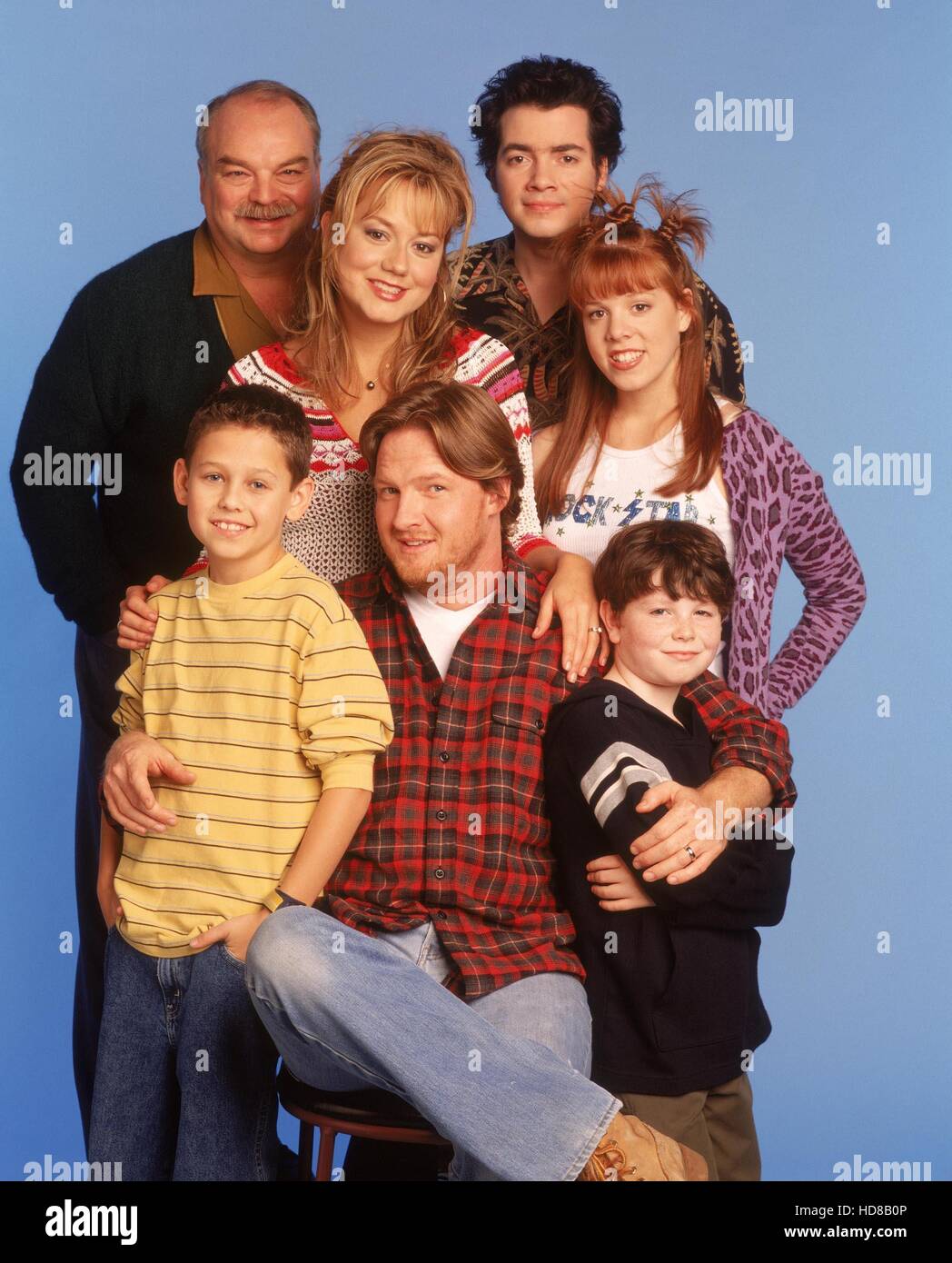 GROUNDED FOR LIFE, (clockwise from top left): Richard Riehle, Megyn ...